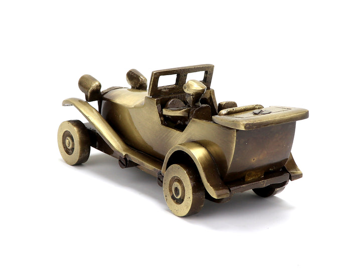 Brass Roofless Vintage Motor Car Showpiece – Two Moustaches Store